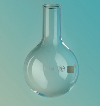 Matraz esférico f/redondo 100ml., cuello normal. Simax - DILABO S.A ...