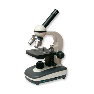 Microscopio monocular educación, serie 128, revolver triple, 400X ...