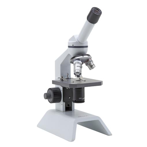 Microscopio Monocular de iniciacion, revolver triple, 400X - DILABO S.A ...