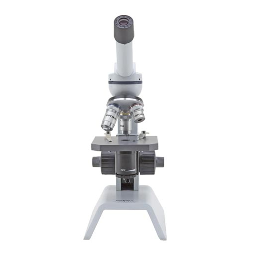 Microscopio Monocular de iniciacion, revolver triple, 400X - DILABO S.A ...